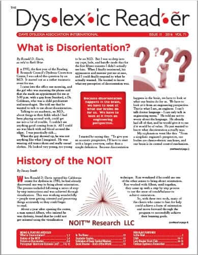 The Dyslexic Reader | Dyslexia.com Resource Site